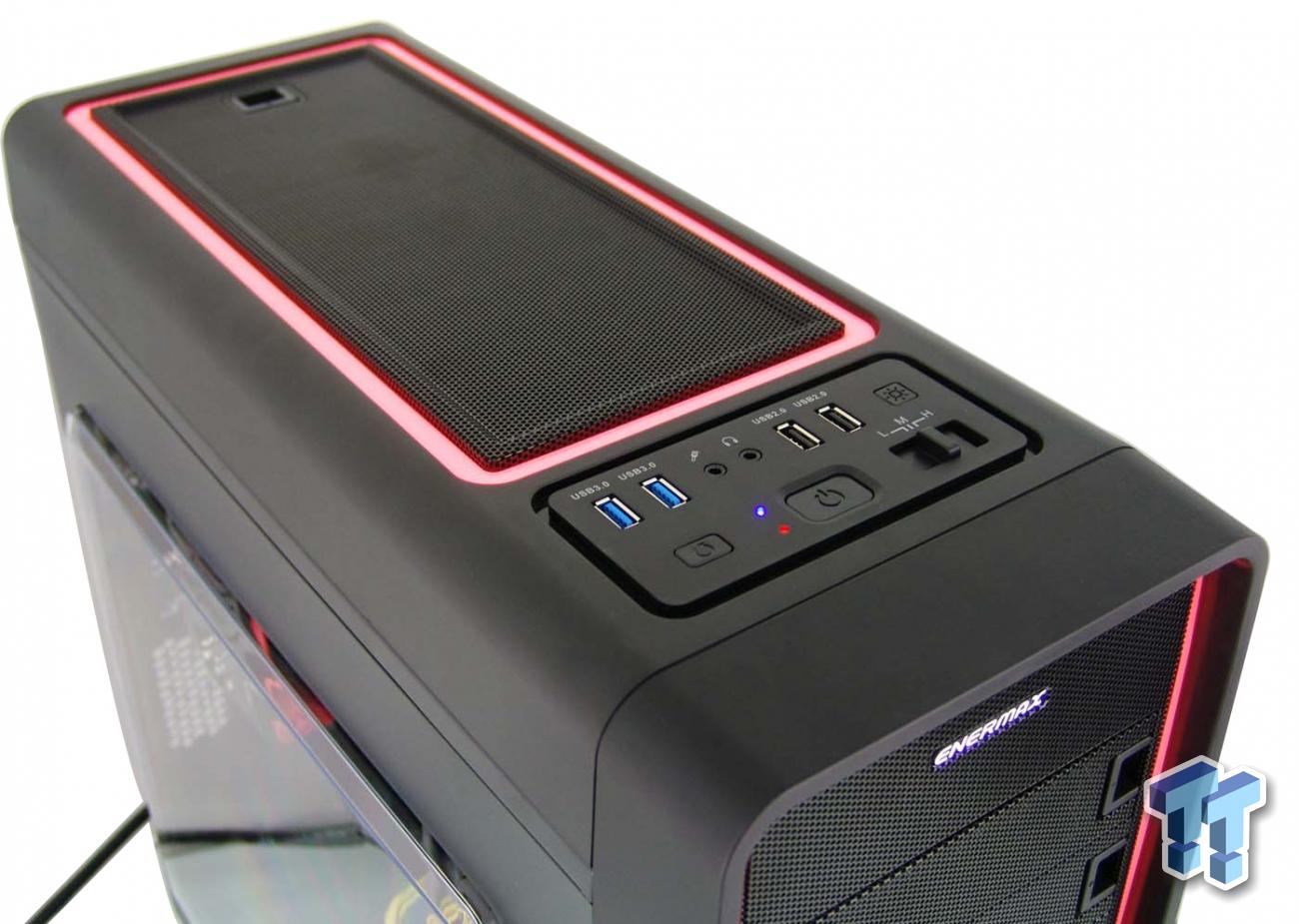 Enermax Ostrog ADV LED Gaming Fortress Chassis Review | TweakTown