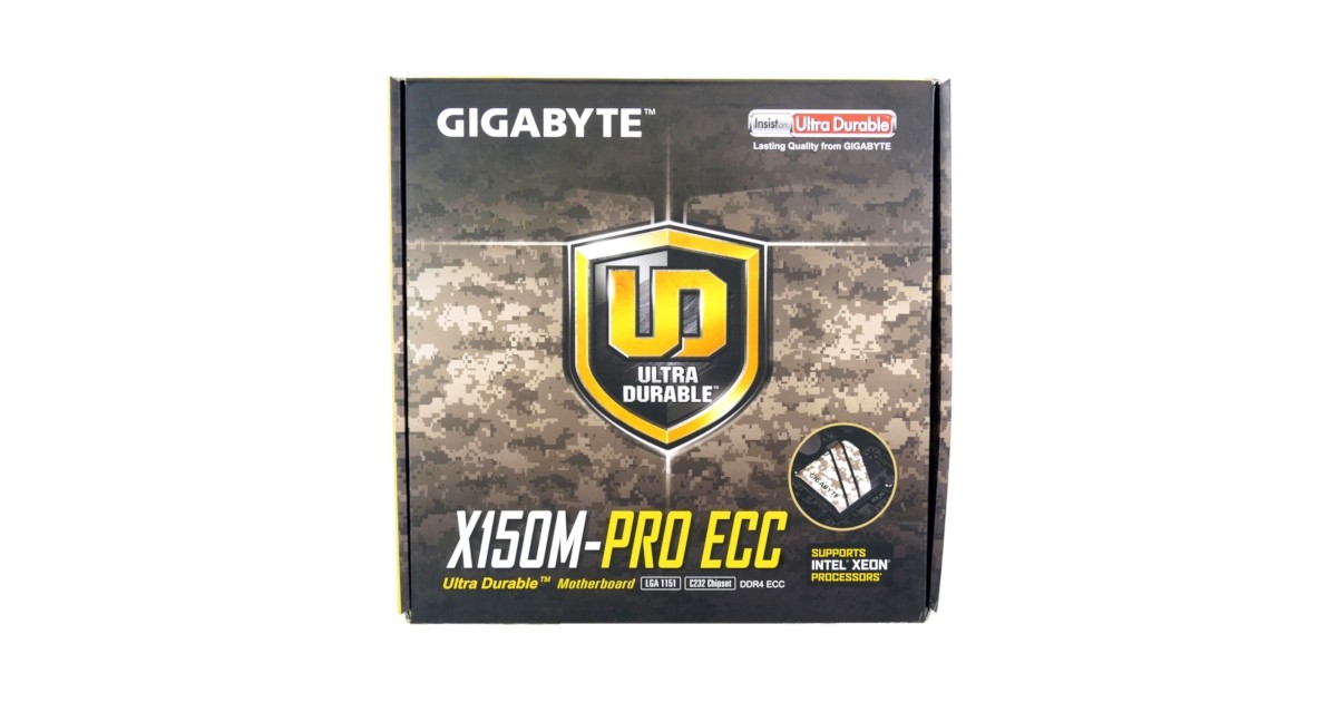 GIGABYTE X150M-PRO ECC Xeon Motherboard Review