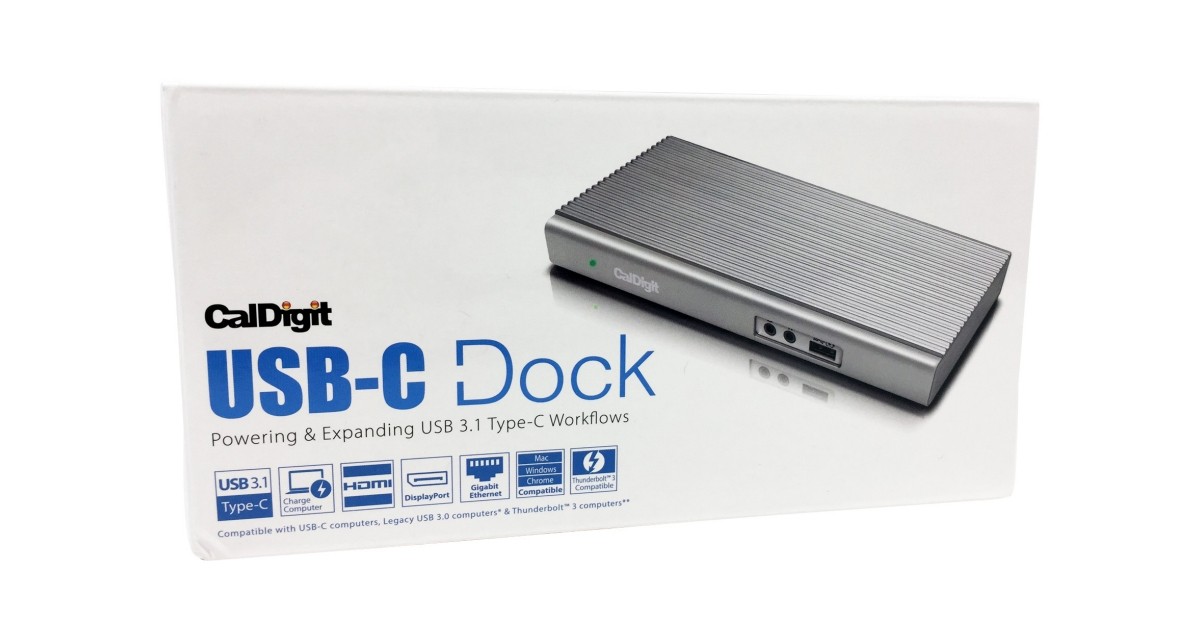 CalDigit USB-C Type-C USB 3.1 Dock Review