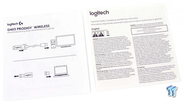 Logitech G403 Prodigy Wireless/Wired Gaming Mouse Review