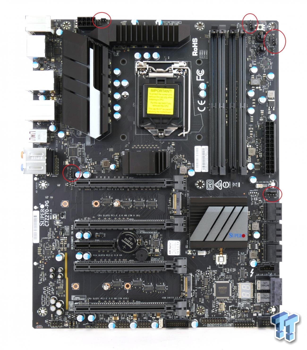 SUPERMICRO Pro Gaming C7Z270-PG【Intel Z270 / LGA1151】｜コンピュータ