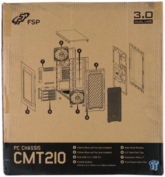 FSP CMT210 Mid-Tower Chassis Review