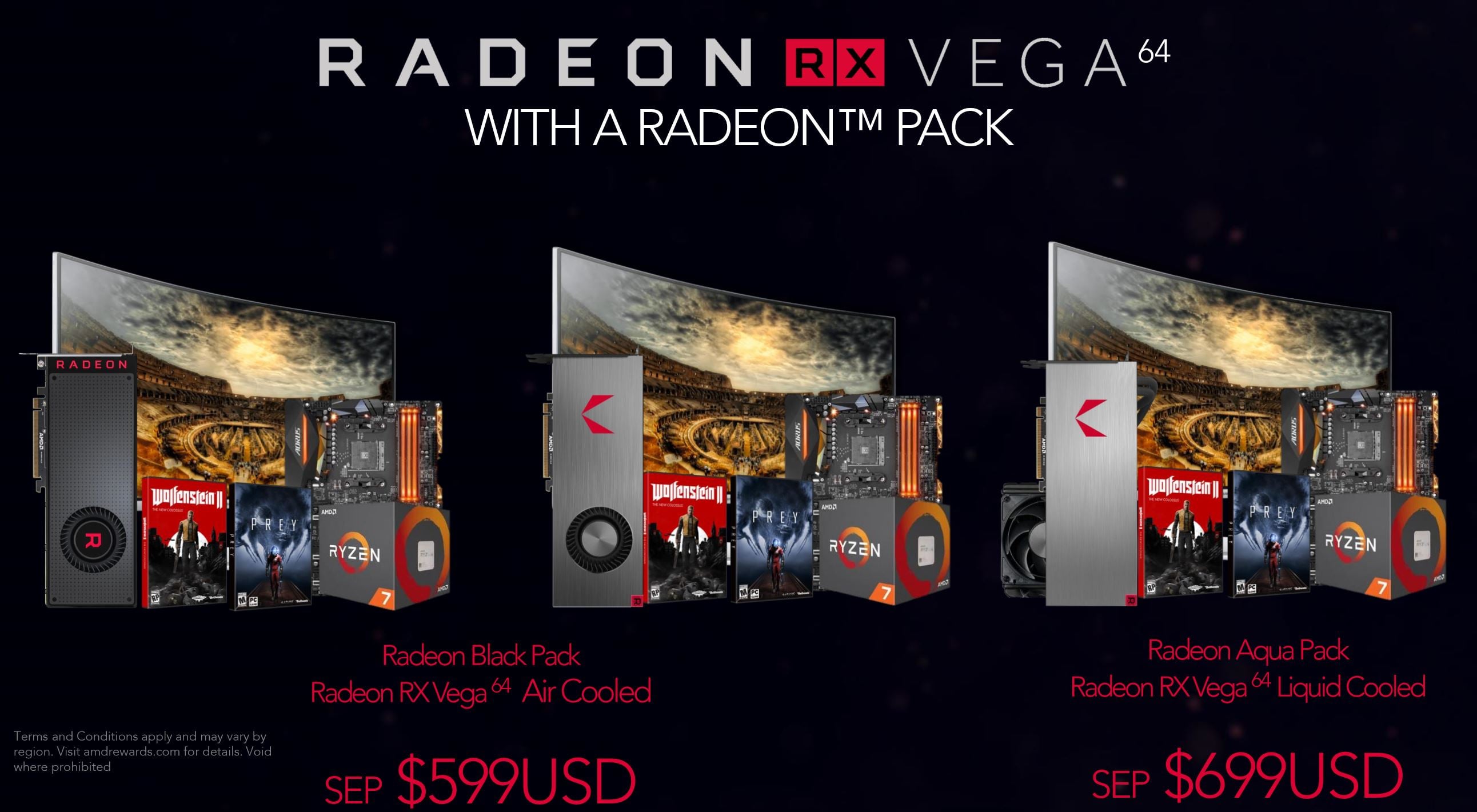 AMD finally unveils Radeon RX Vega 64, Radeon RX Vega 56 | TweakTown