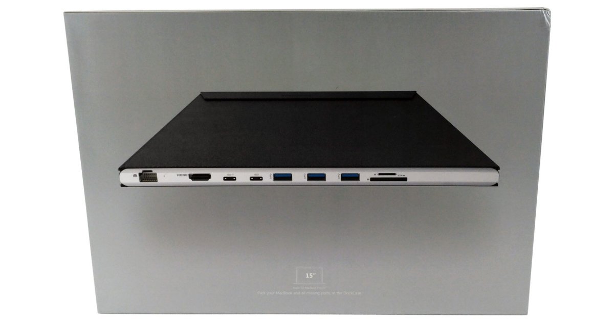 DockCase Connectivity Dock for MacBook 15inch Review