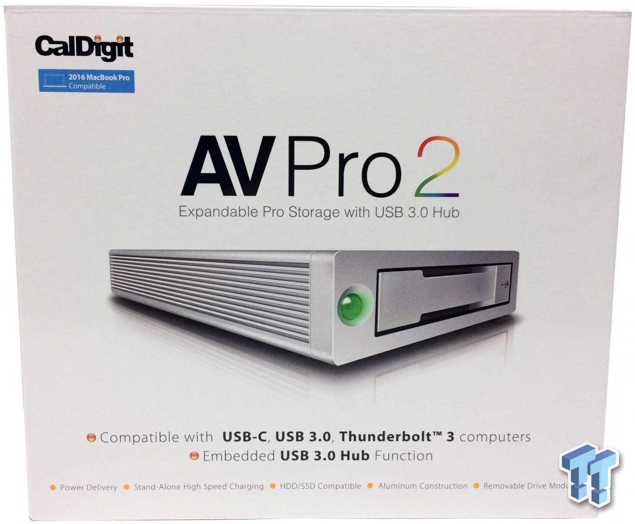 CalDigit AV Pro 2 USB-C Storage Hub 3TB Review