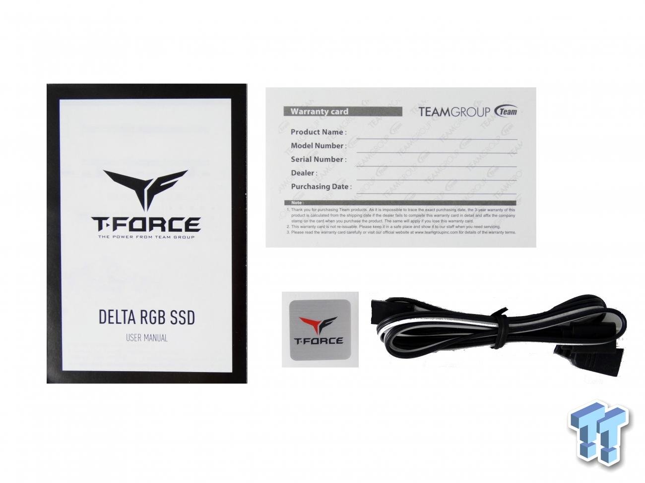 T-Force Delta RGB SSD Review | TweakTown
