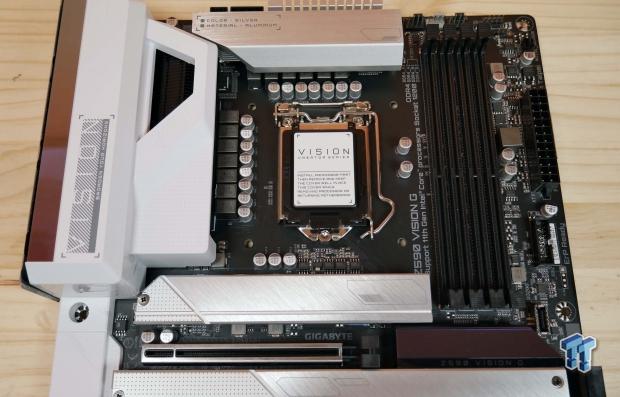 GIGABYTE Z590 Vision G Motherboard Review