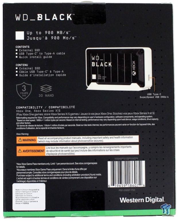 WD_BLACK D30 XBOX Edition 1TB Portable SSD Review