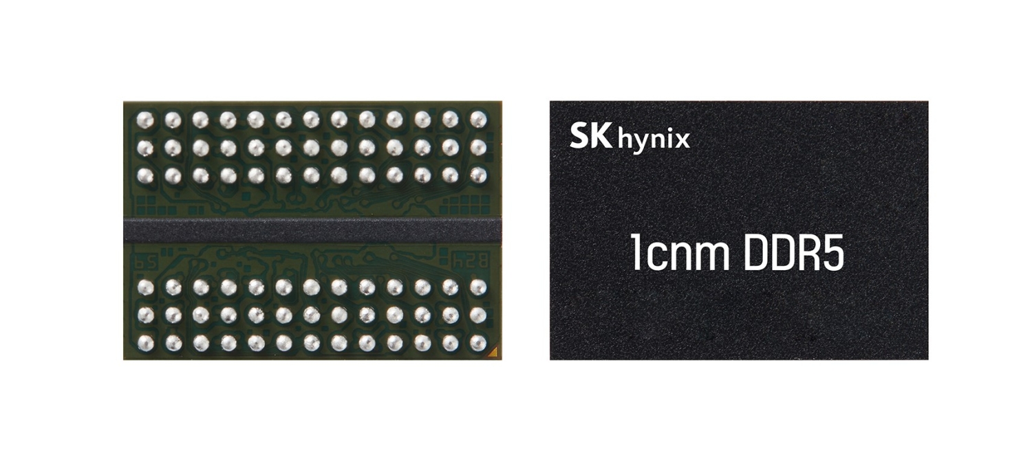 SK hynix develops the world's first 16Gb DDR5 memory chip using its new ...
