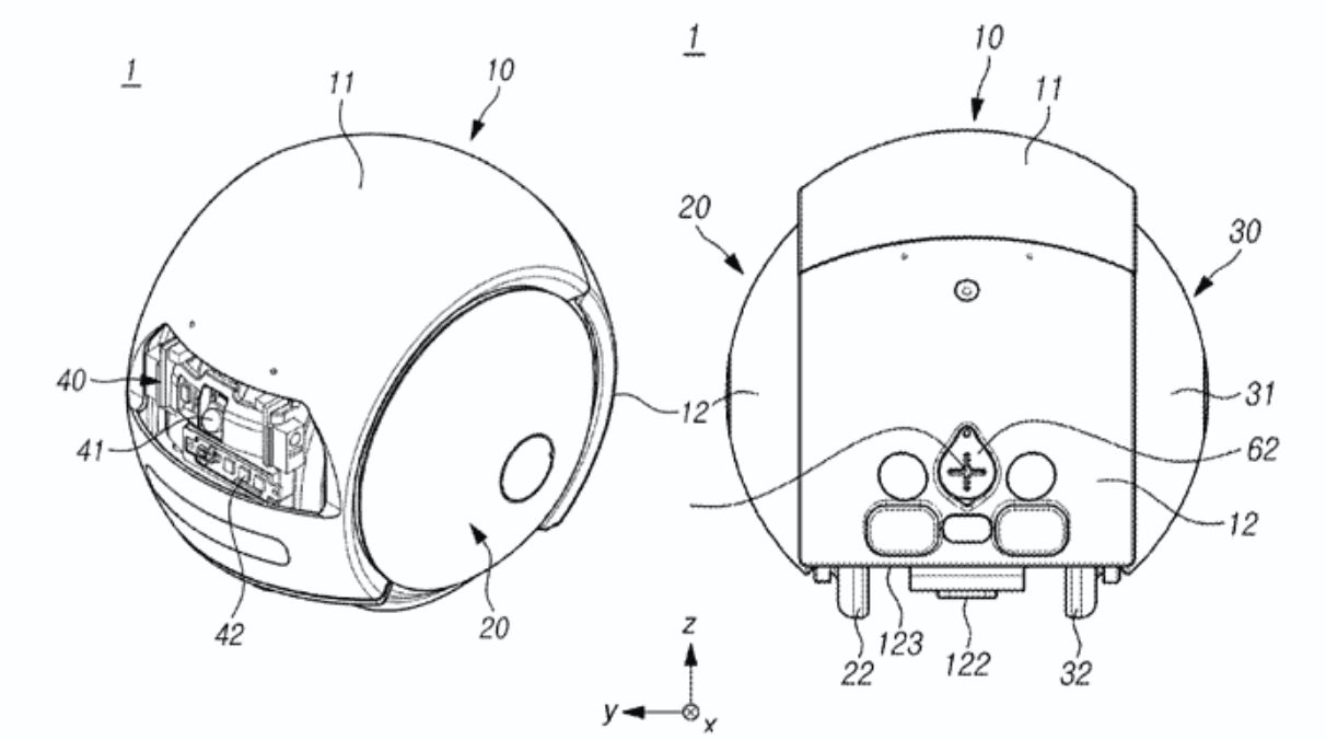 Samsung could be working on a robot designed to play and clean up after ...