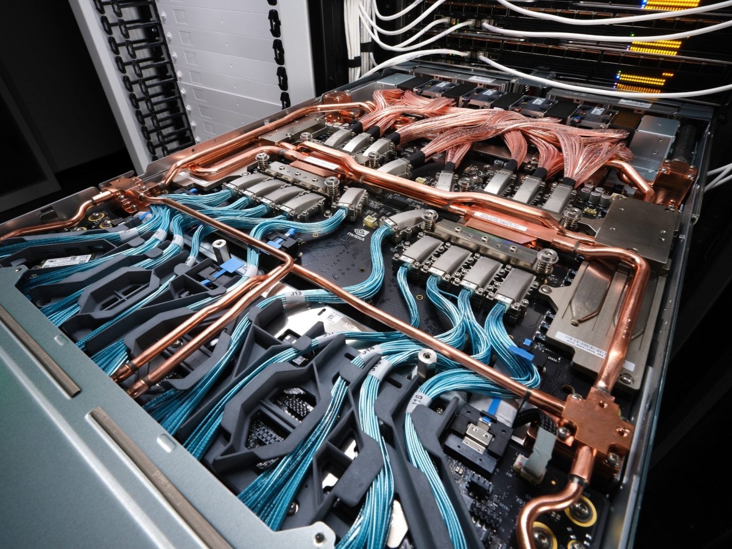 Google shares photos of liquid-cooled NVIDIA Blackwell GB200 NVL racks ...