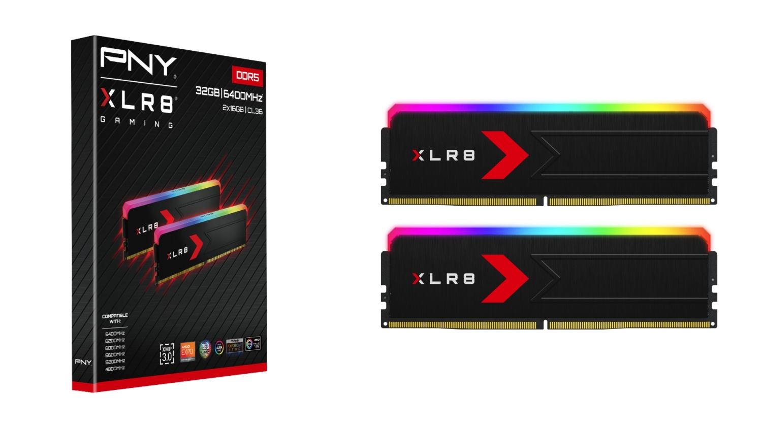 PNY's new XLR8 Gaming DDR5 memory - Intel XMP and AMD EXPO, RGB and no RGB