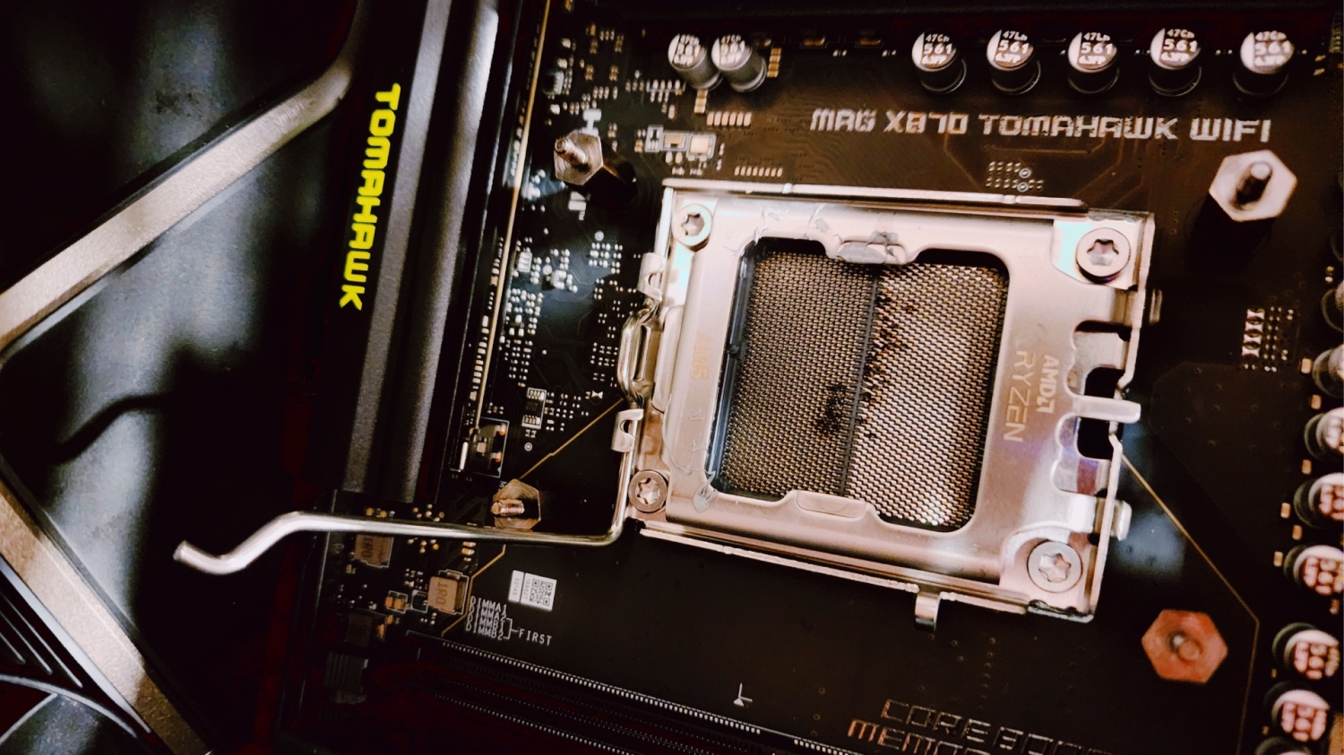 MSI issues a statement on burnt AMD Ryzen 7 9800X3D CPU and X870 ...