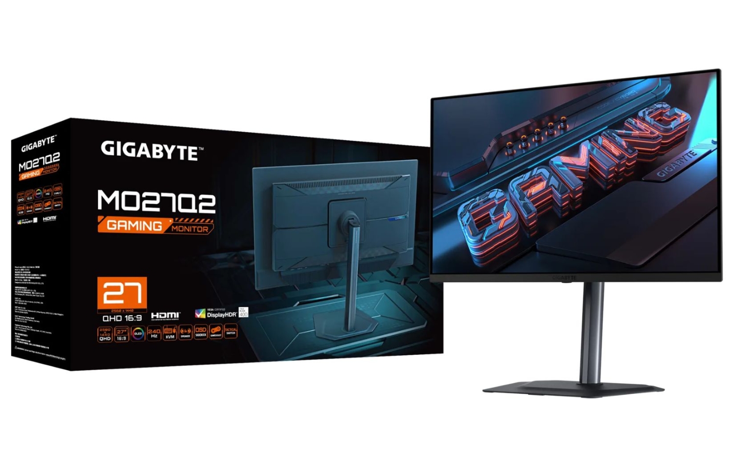 GIGABYTE unveils MO32U 4K 165Hz and MO27Q2 1440p 240Hz QD-OLED gaming ...