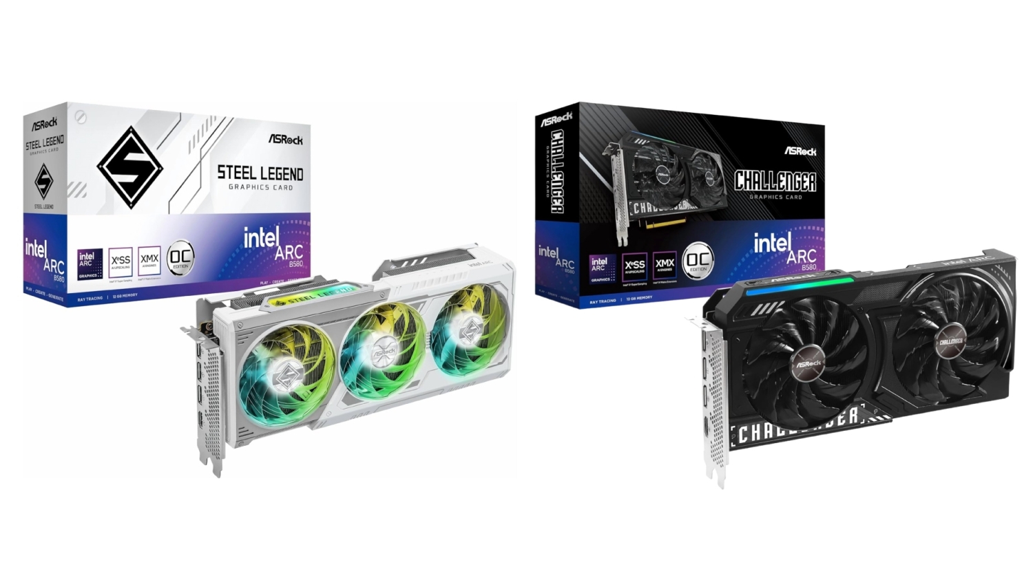 Intel Arc 'Battlemage' B80 GPU spotted - ASRock Steel Legend Intel Arc 'Battlemage' B80 GPU spotted - ASRock Steel Legend