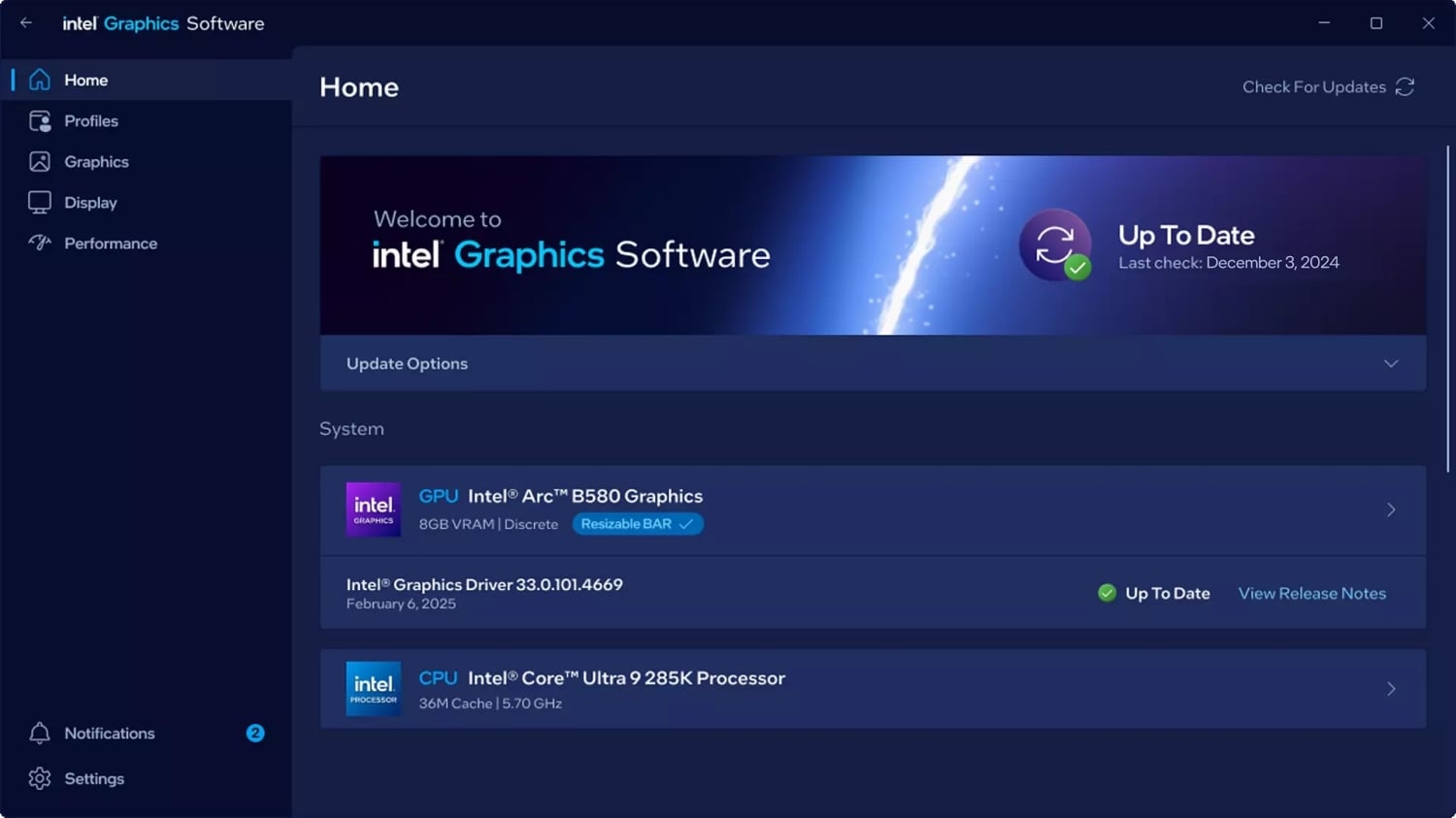 Intel Graphics Software for Arc GPUs updated with easy-to-use ...