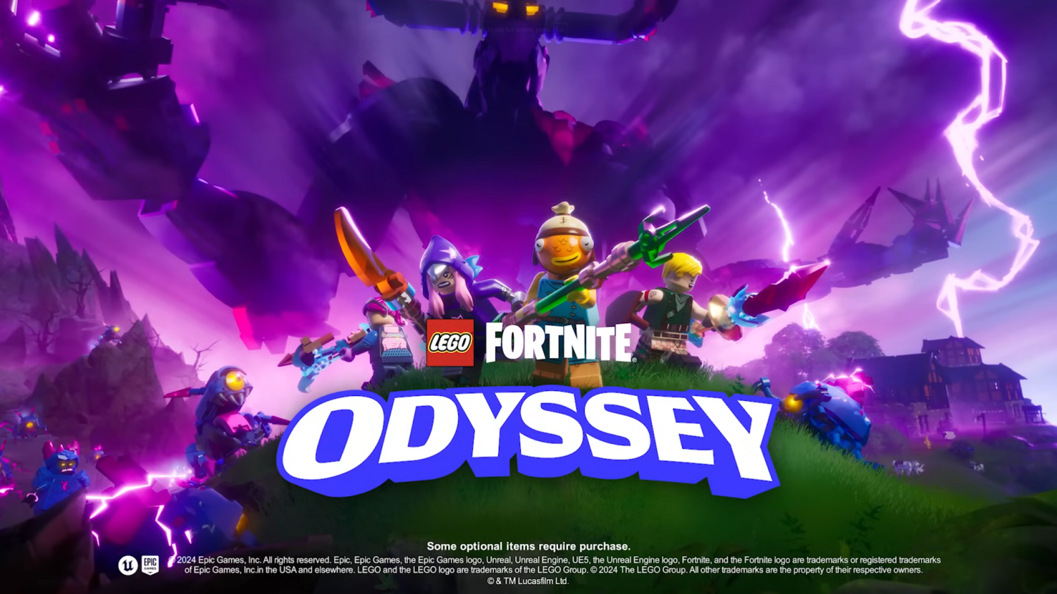 Epic introduces LEGO Fortnite Odyssey, an infinitely replayable brick fantasy playground