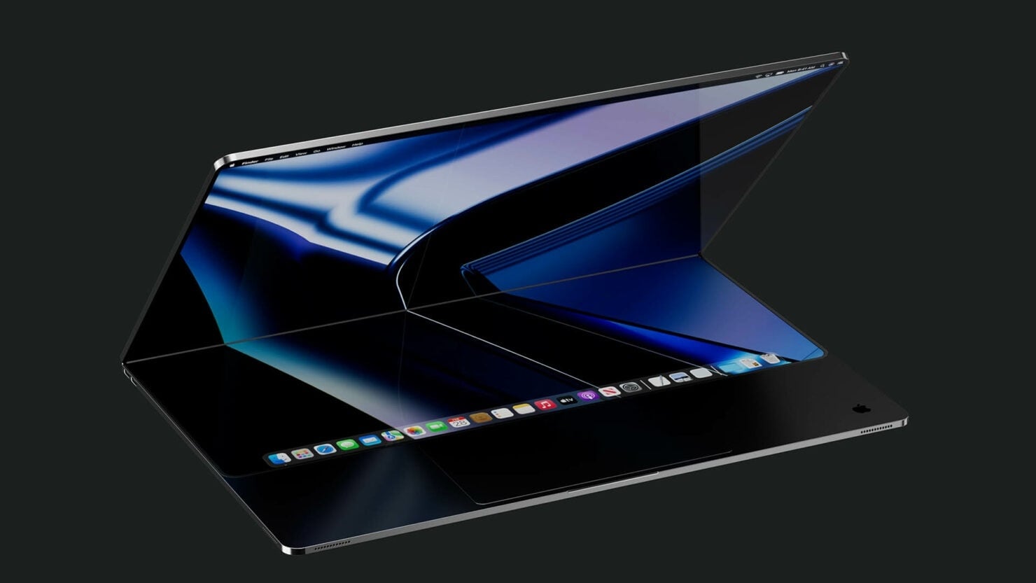 Apple designers working on a foldable iPad concept: unfolds into size ...