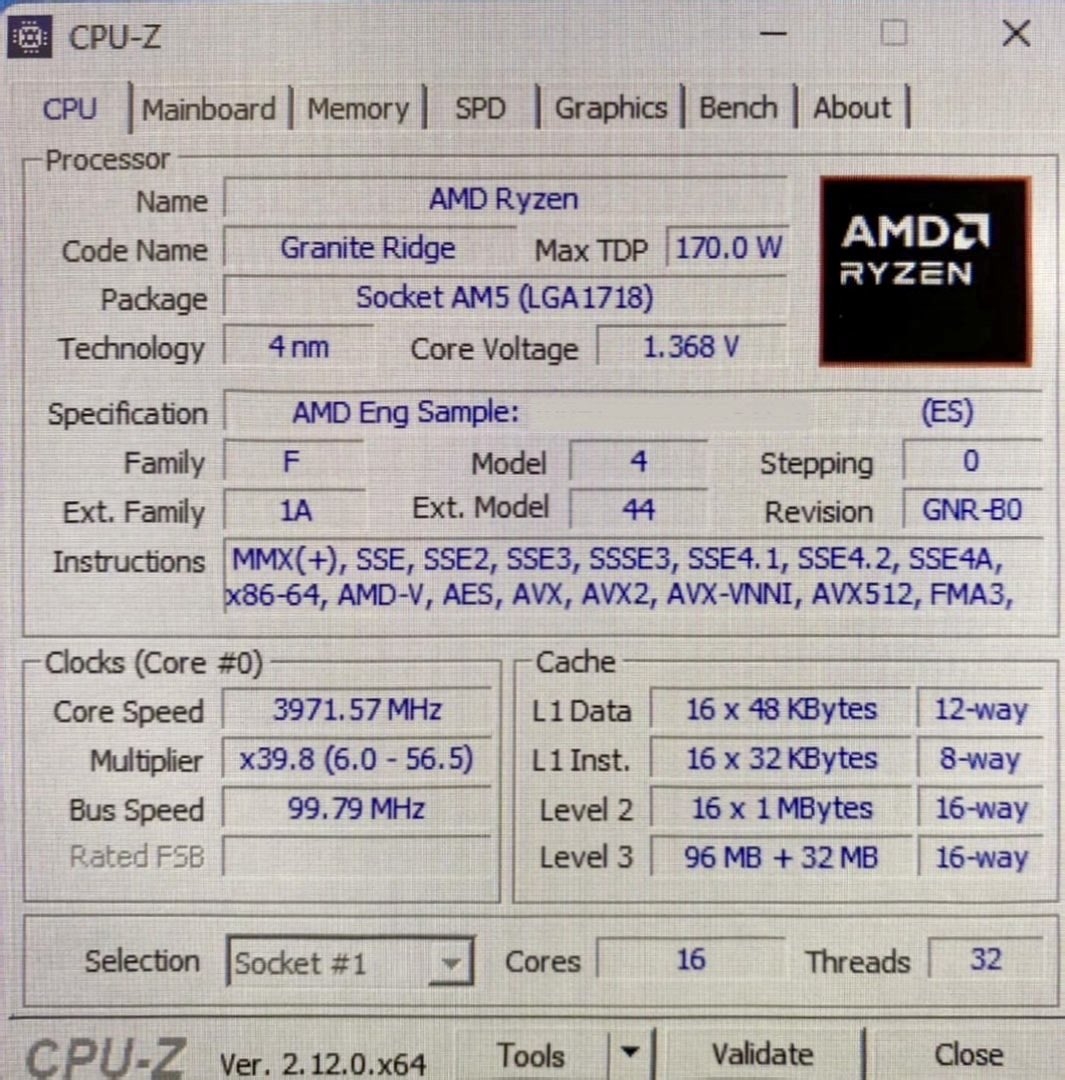 AMD's flagship Ryzen 9 9950X3D spotted: boost clocks of over 5.6GHz ...