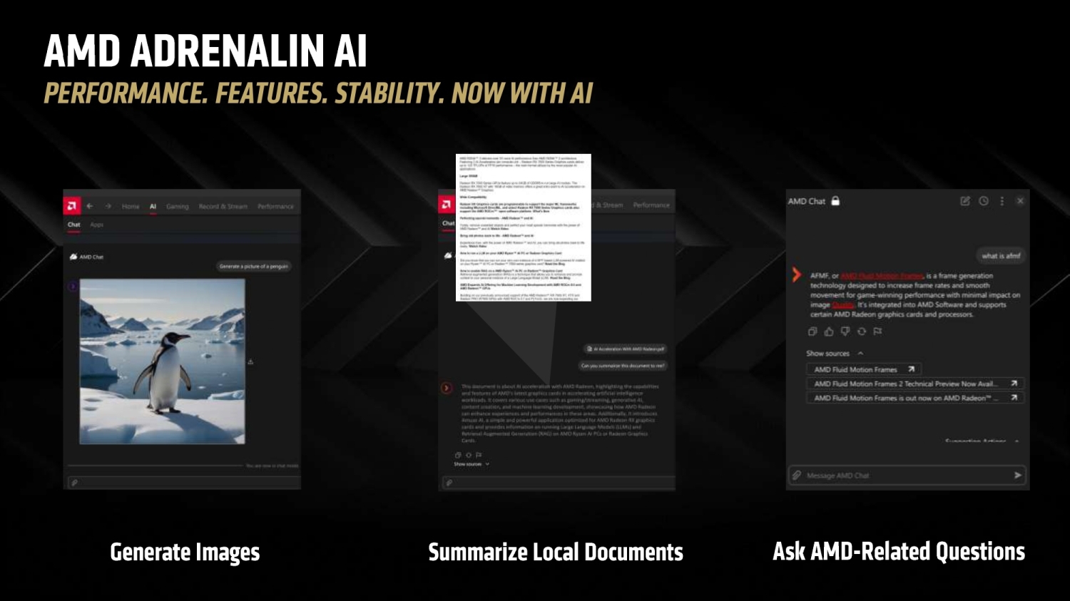 AMD's Adrenalin software for Radeon GPUs is getting AI features for RDNA 4