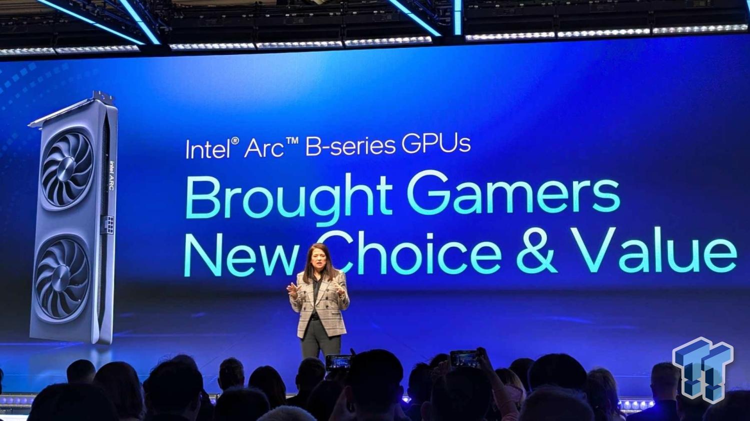 Intel is 'committed' to the discrete GPU market, Intel Arc B580 ...