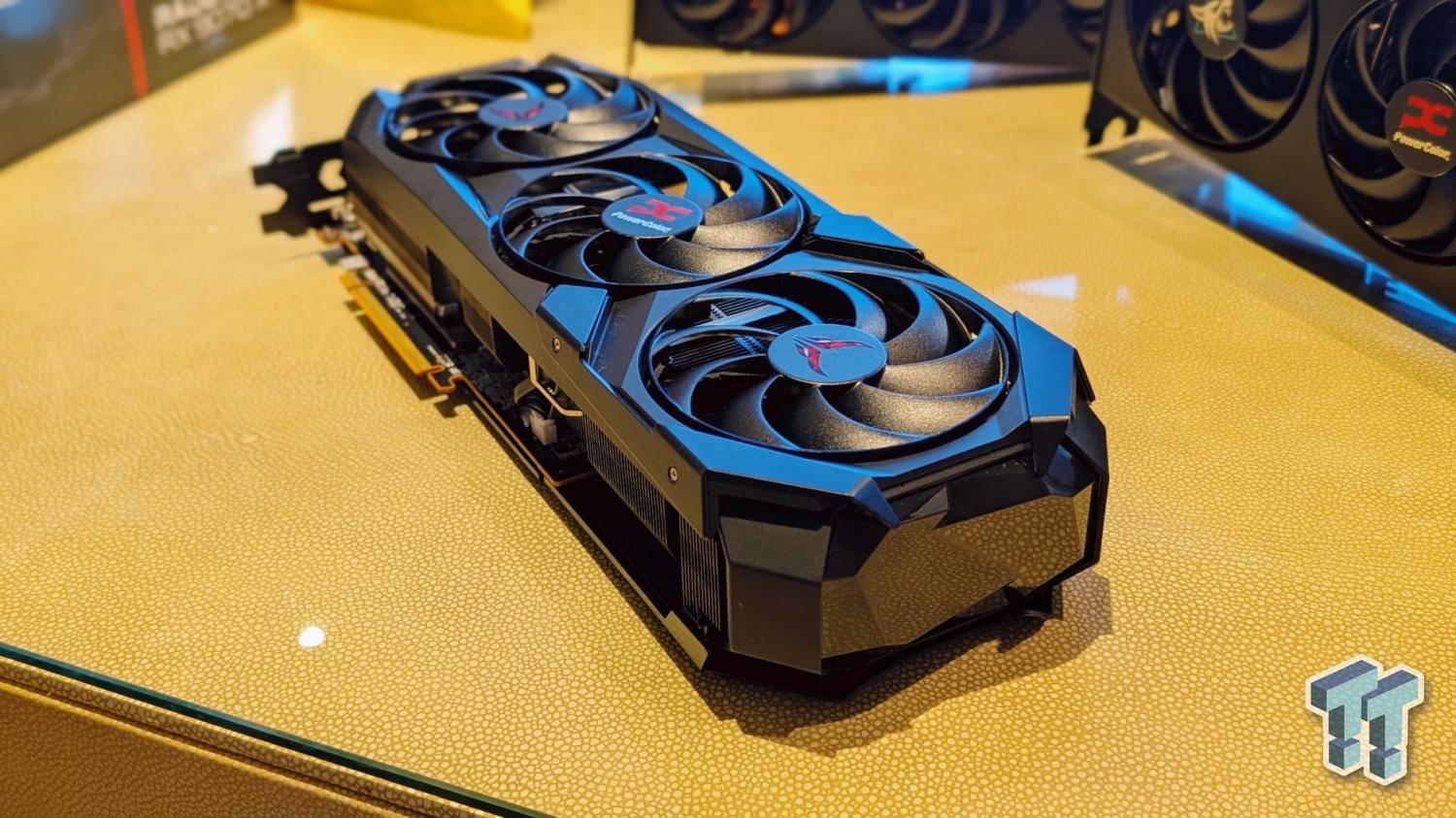 PowerColor's Radeon RX 9070 XT Red Devil up close, all-white model also ...