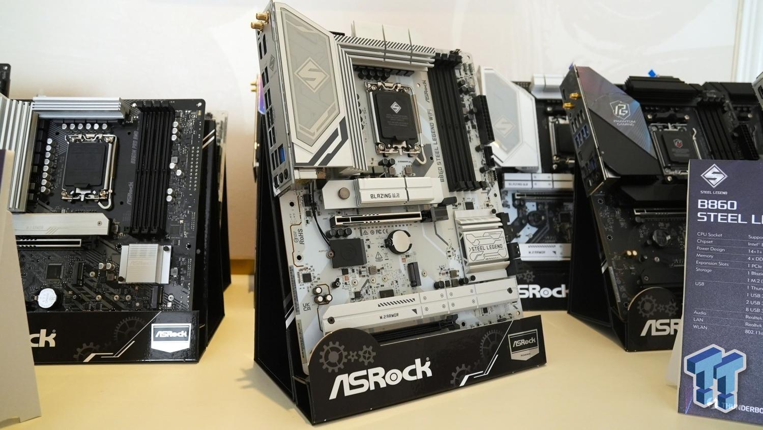 ASRock debuts a flurry of new Intel B860, AMD B850 mid-range ...