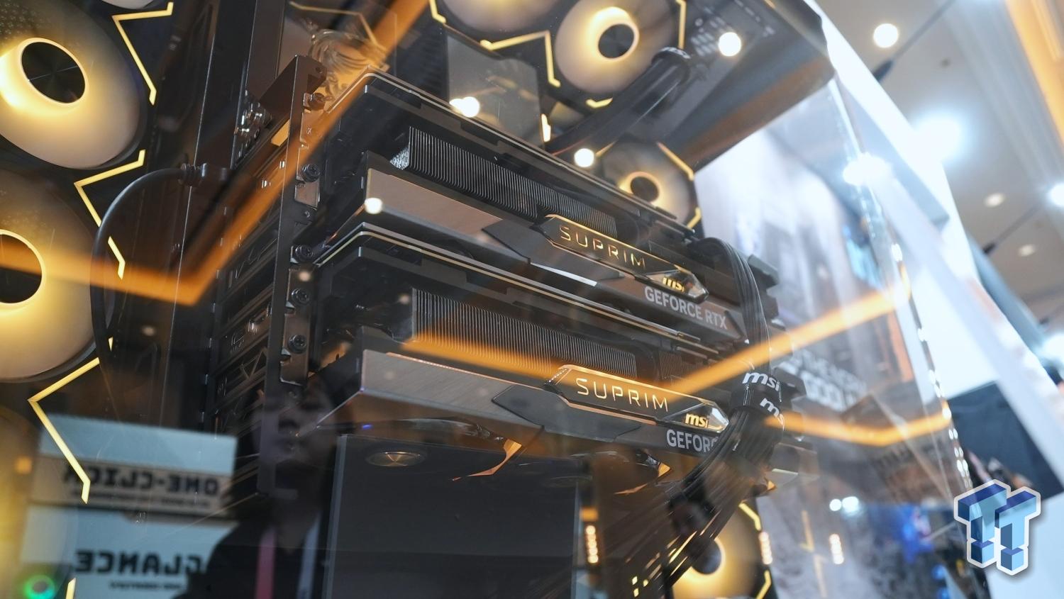 MSI MEG PC build at CES 2025: 9800X3D CPU, Gen5 SSD, dual RTX 4080 ...
