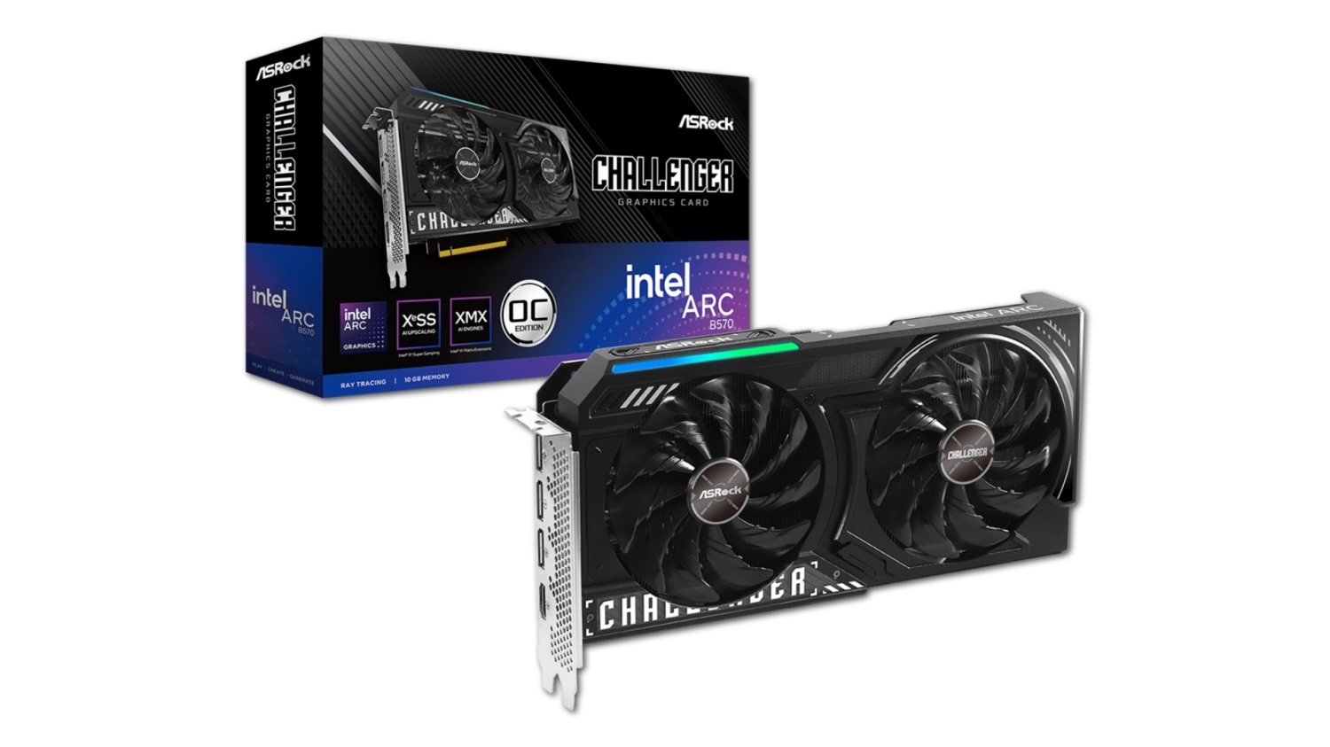 Intel Arc B570, Team Blue's entry-level Battlemage desktop gaming GPU ...