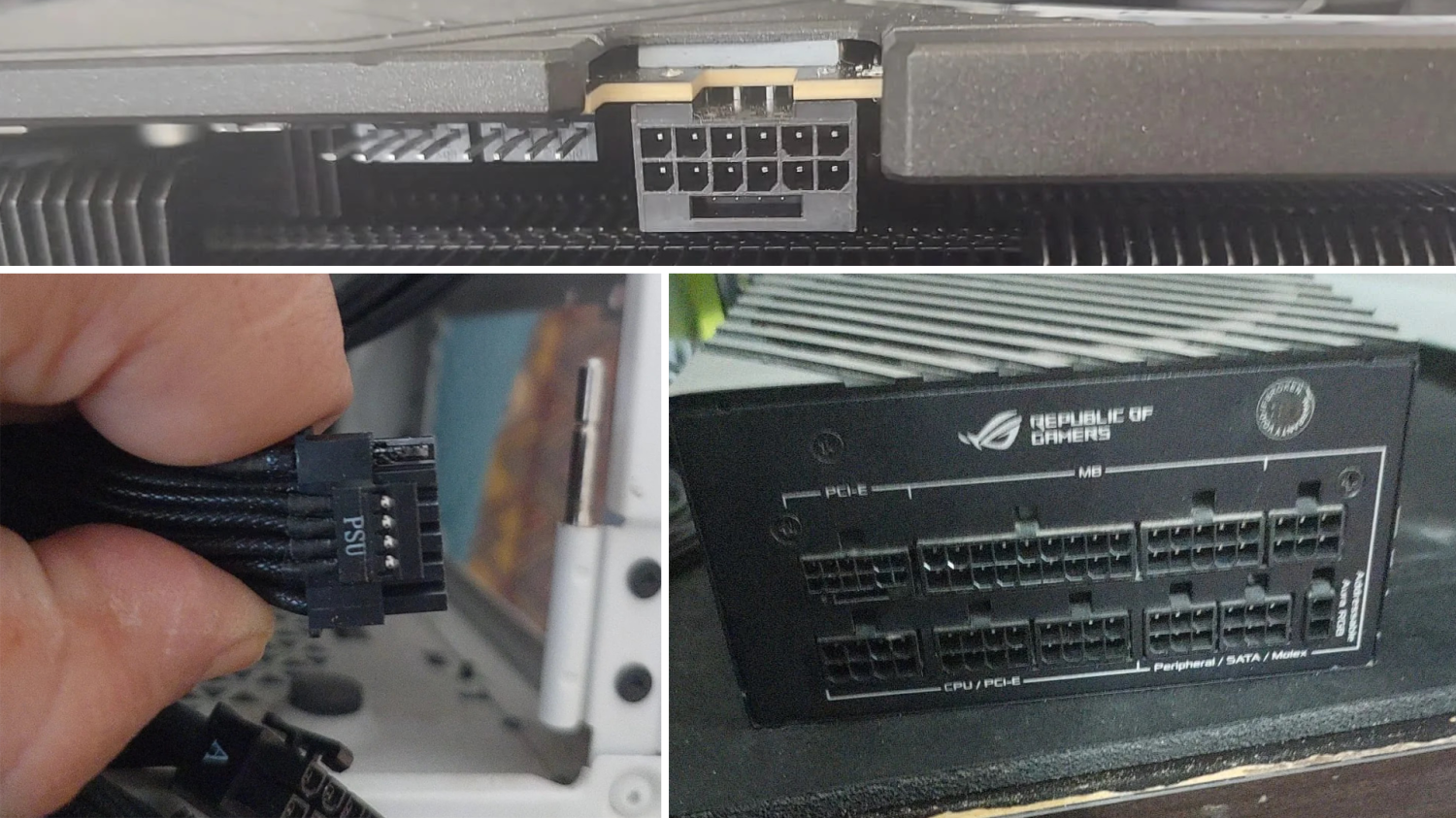 It's not just the GeForce RTX 5090... we've now got melting connectors ...