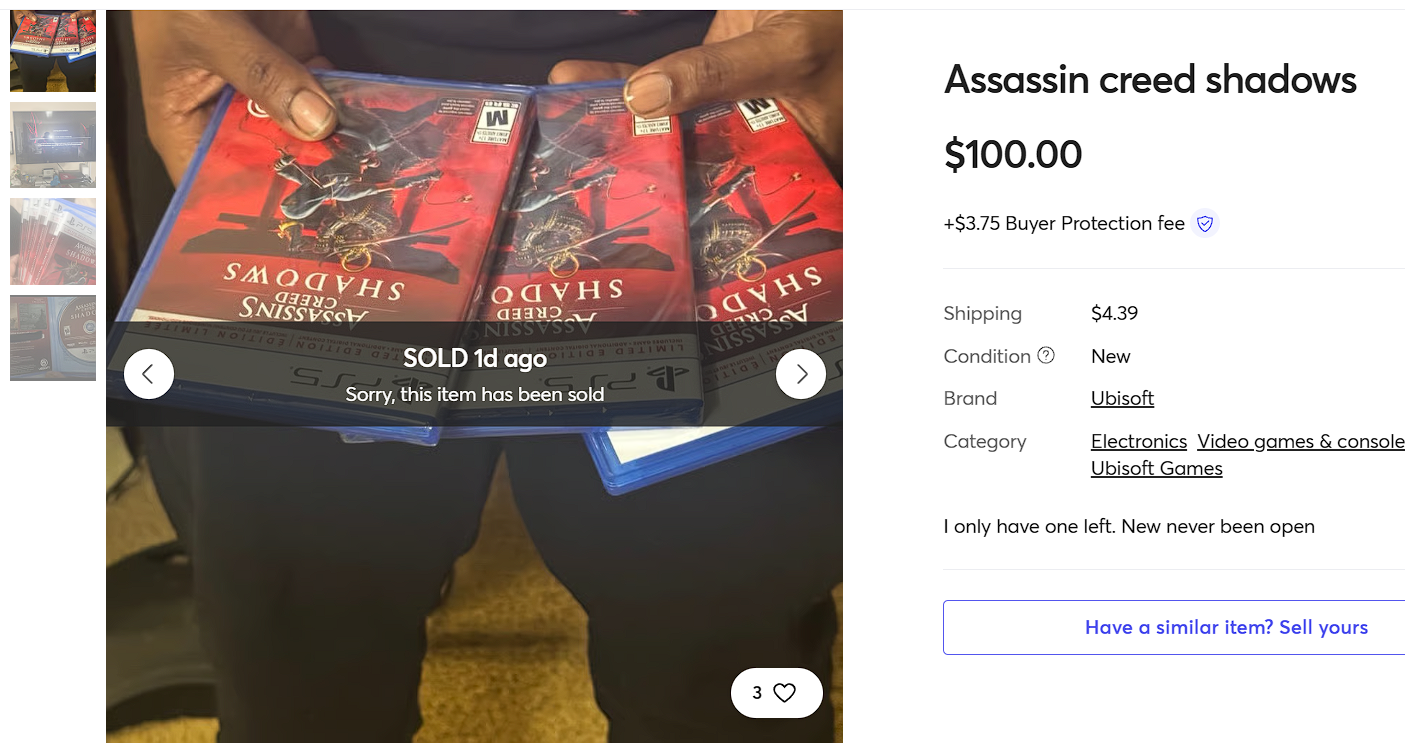 Assassin's Creed Shadows copies are out in the wild, a month before launch