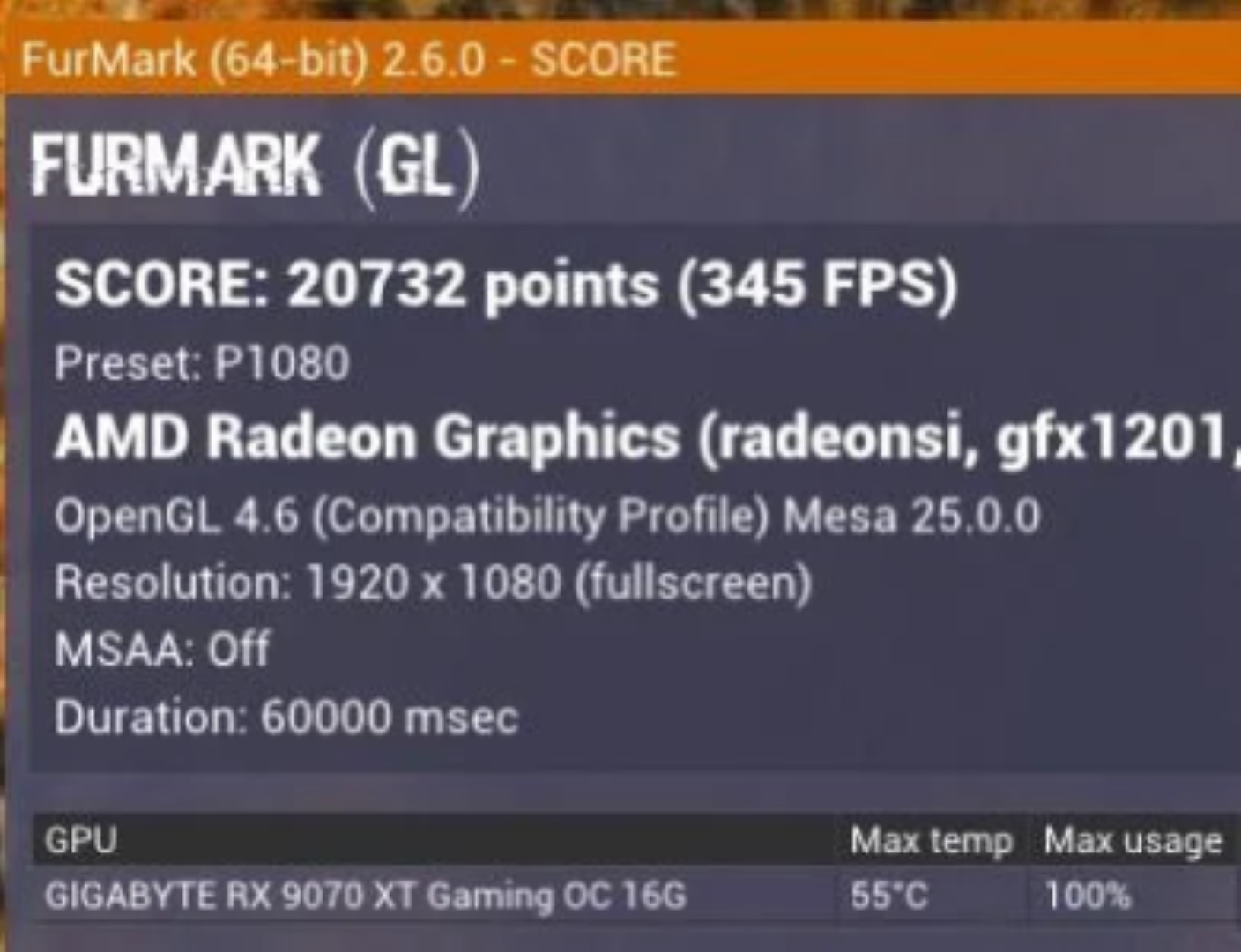 AMD Radeon RX 9070 XT tested in Furmark: RTX 4080 perf, while RDNA 4 ...