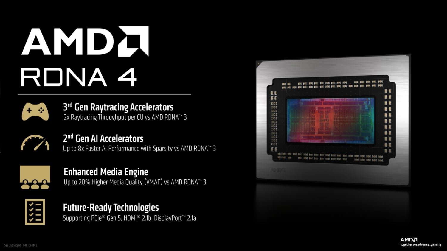RDNA 4 versus RDNA 3 - all the significant improvements as outlined by AMD