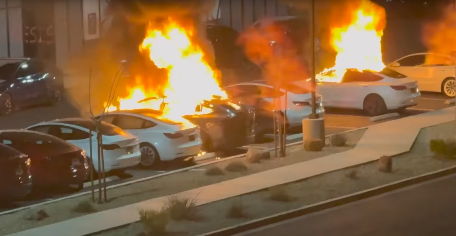 Tesla hit with targeted 'domestic terrorism' attack in Las Vegas