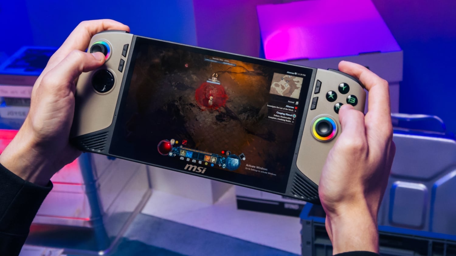 MSI Claw 8 AI+ and Claw 7 AI+ handhelds includes these updates based on ...