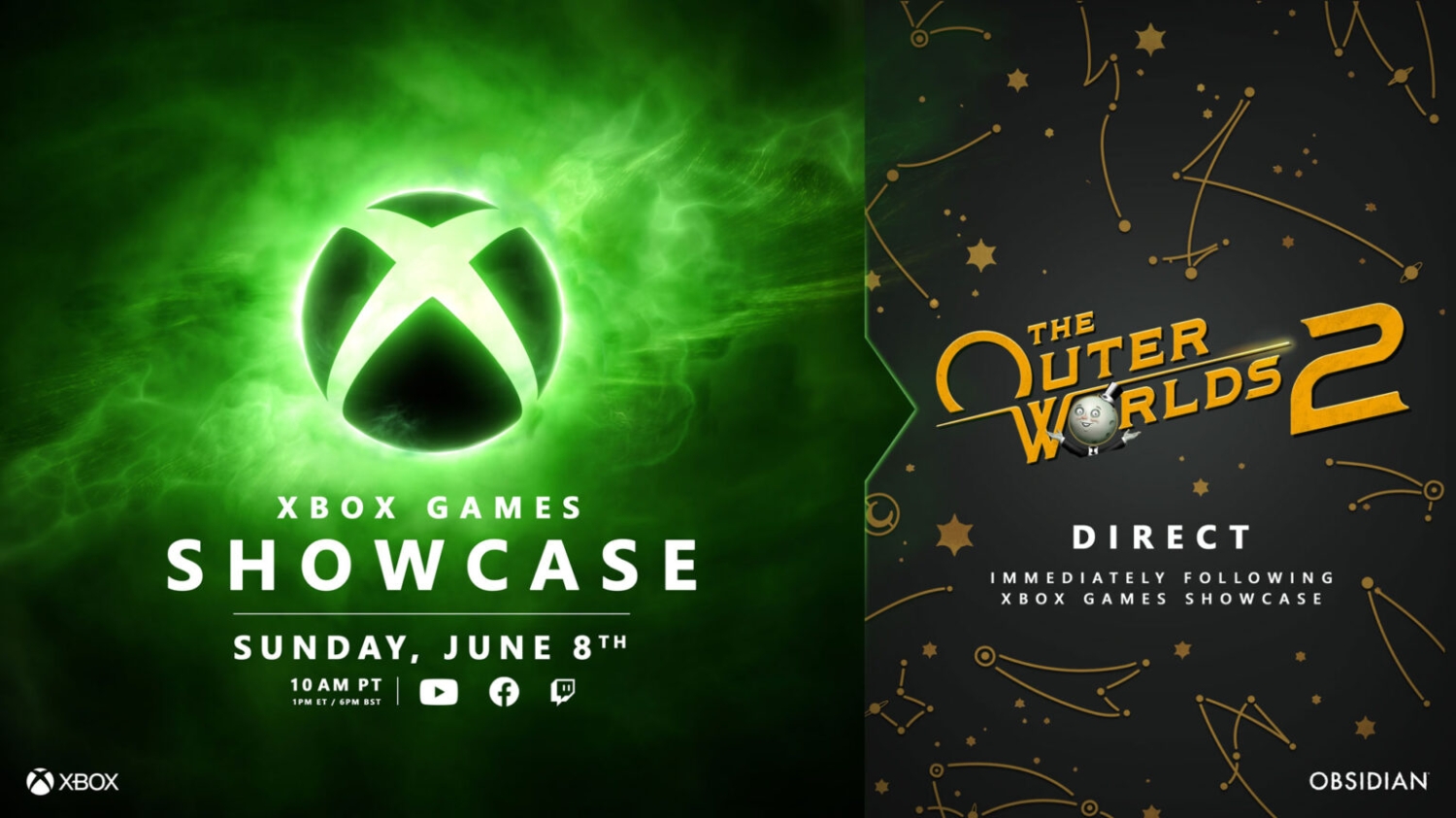 Xbox showcase announced for June 8, special Outer Worlds 2 showcase ...