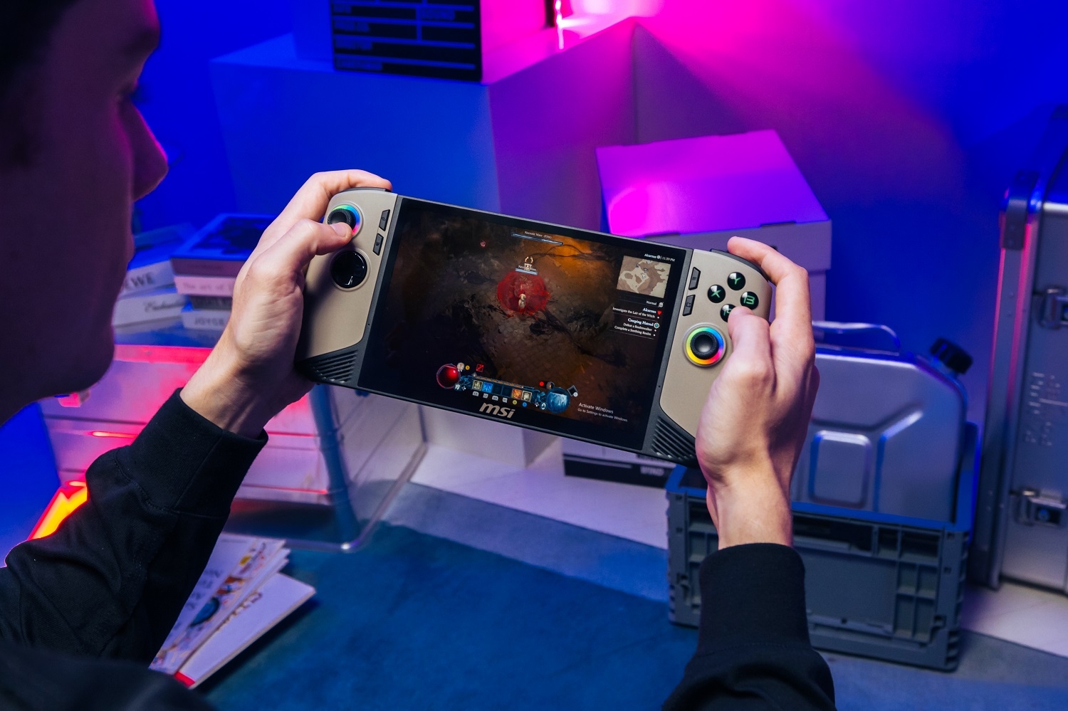 MSI's next-gen Claw gaming handheld rumored to use AMD's next-gen Ryzen ...