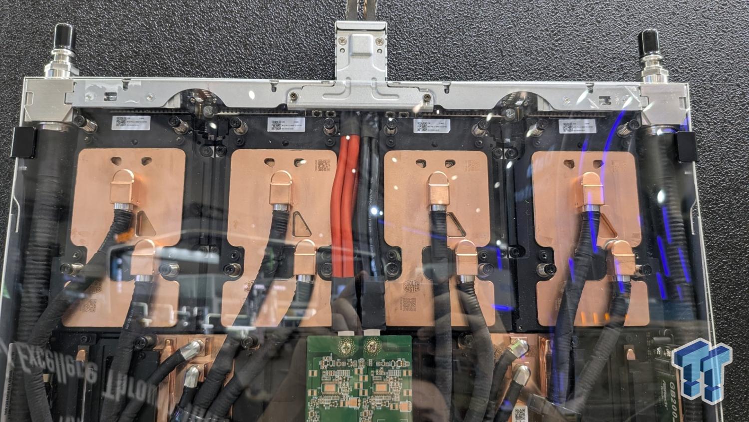 NVIDIA's new GB300 NVL72 AI server in the flesh at Computex 2025, packing Blackwell Ultra GPUs