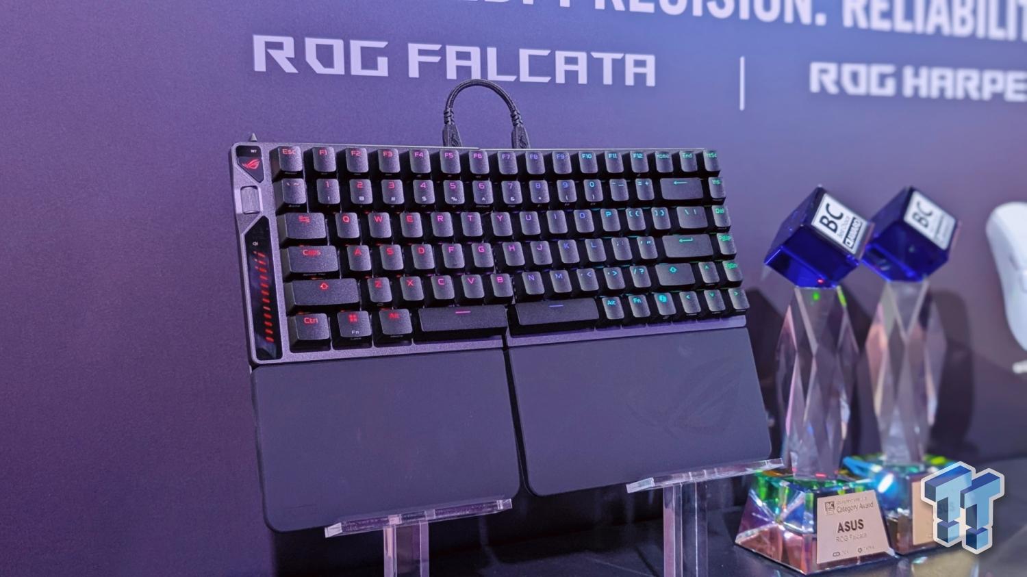 ROG Falcata split 75% wireless keyboard announced - innovative ...