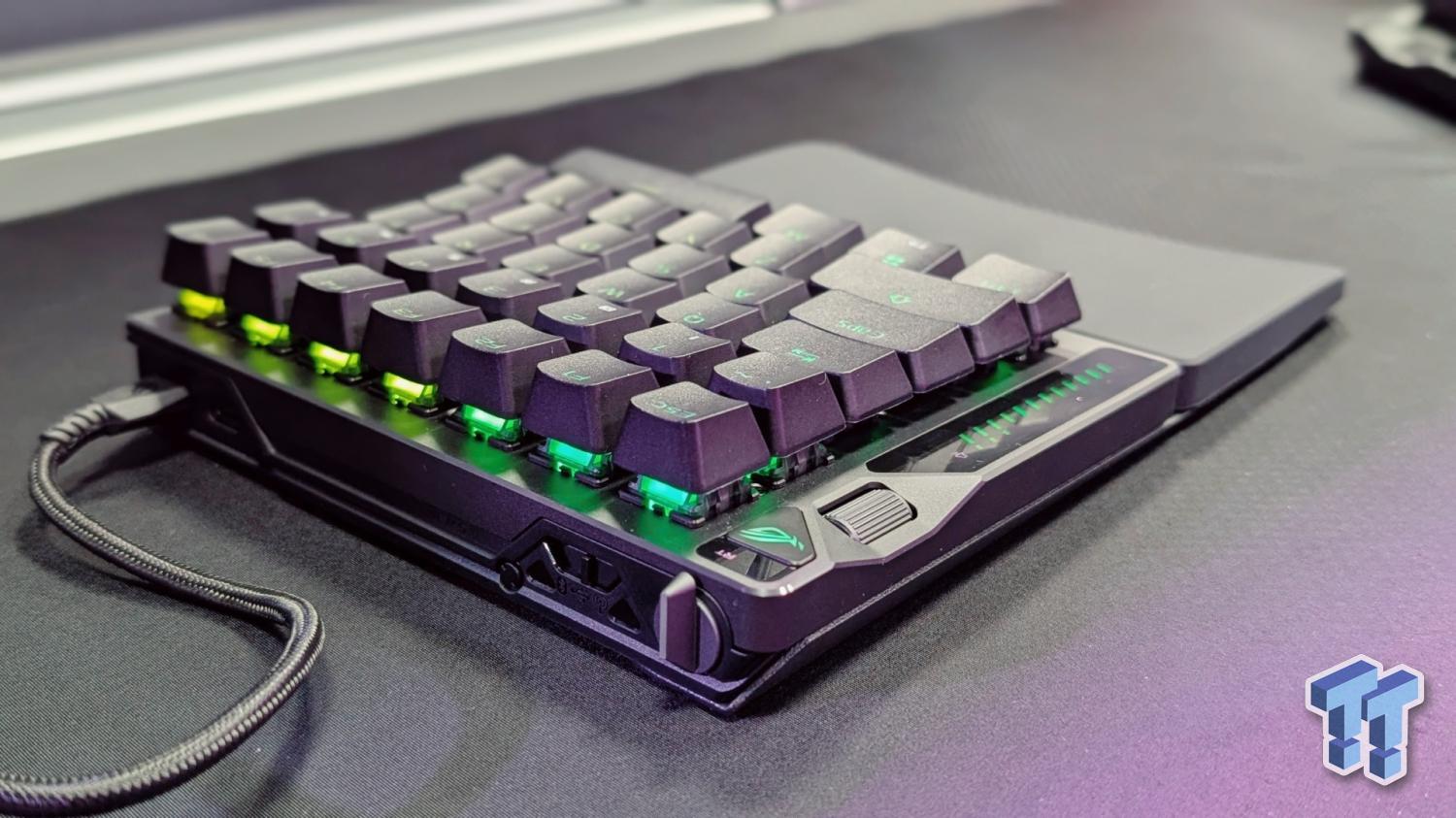 ROG Falcata split 75% wireless keyboard announced - innovative ...