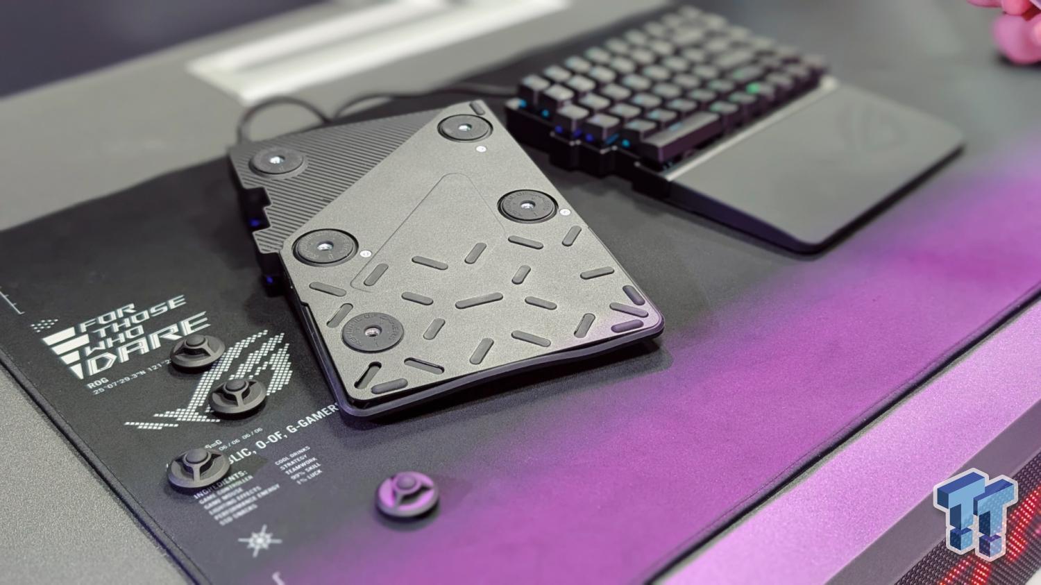 ROG Falcata split 75% wireless keyboard announced - innovative ...