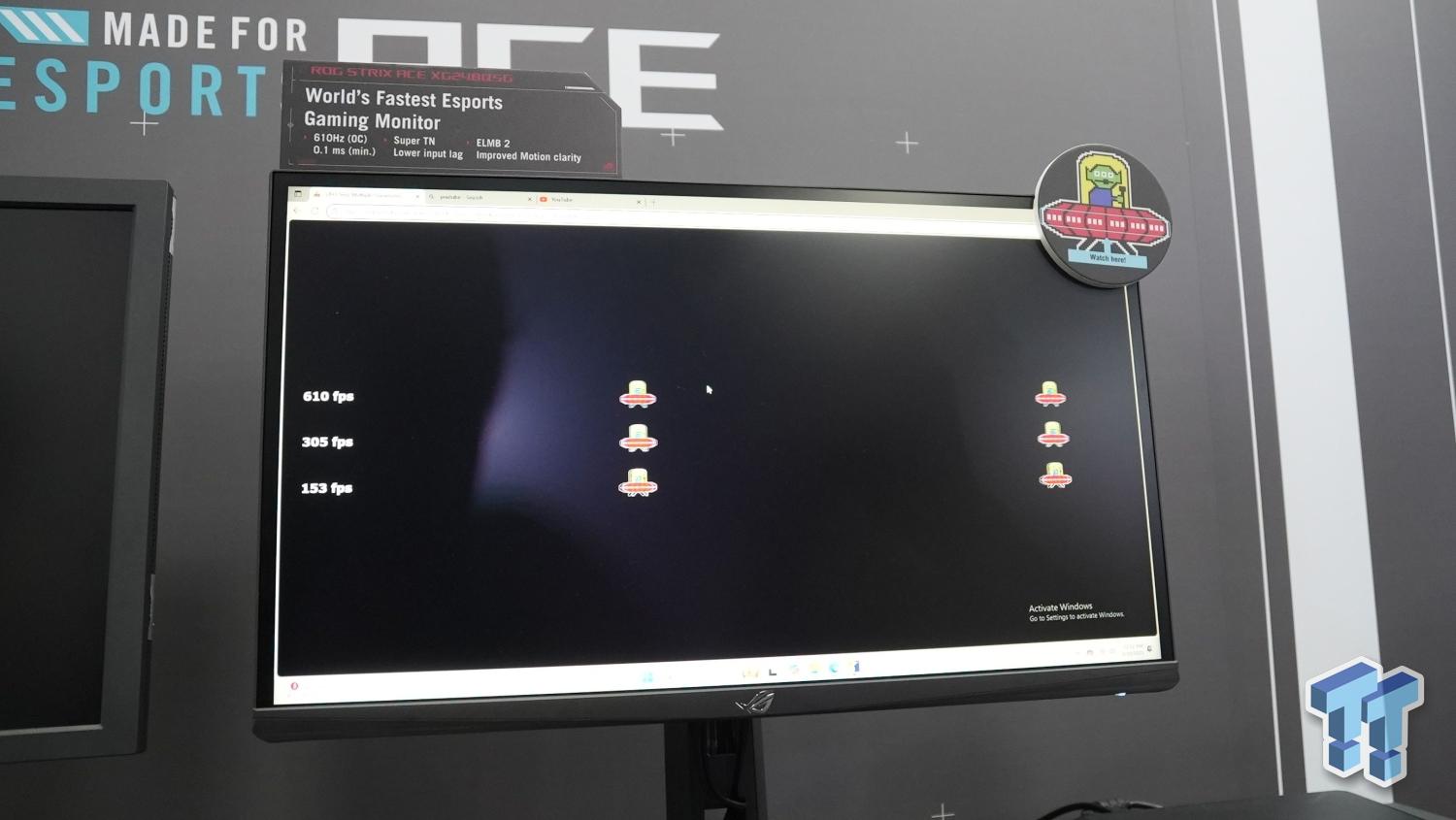 ASUS unveils a world's fastest gaming monitor, designed for specific gamers