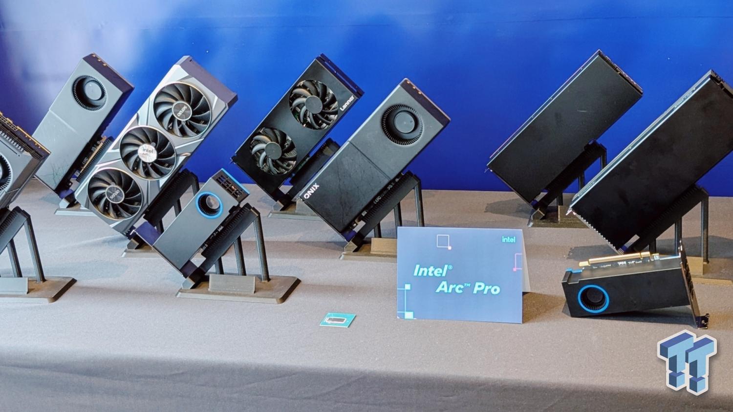 Intel Arc Pro B50 16GB and B60 24GB GPUs announced, no sign of Arc B770 ...