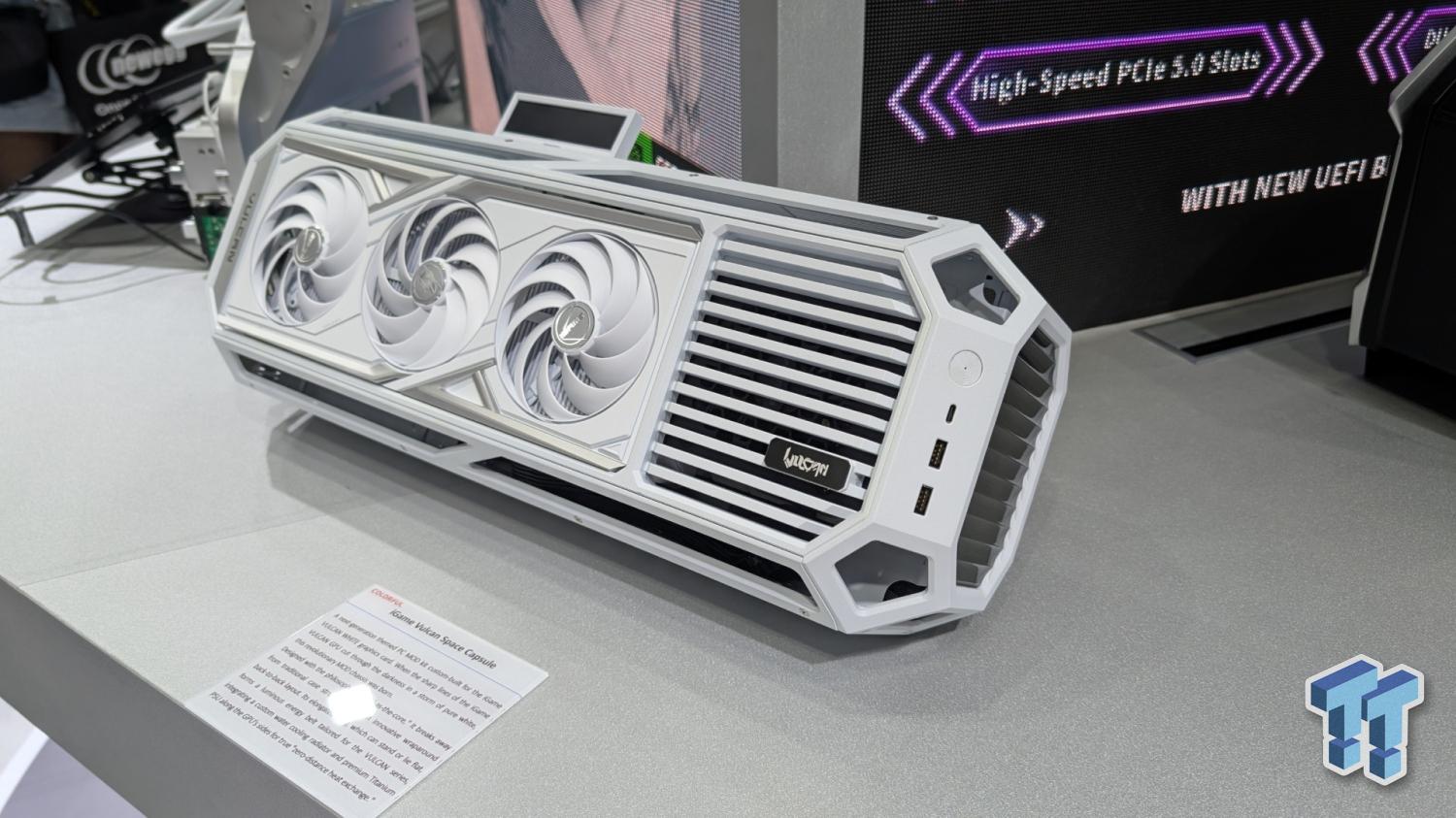 COLORFUL's impressive custom 'Space Capsule' PC, DOOM-themed RTX 5080 ...