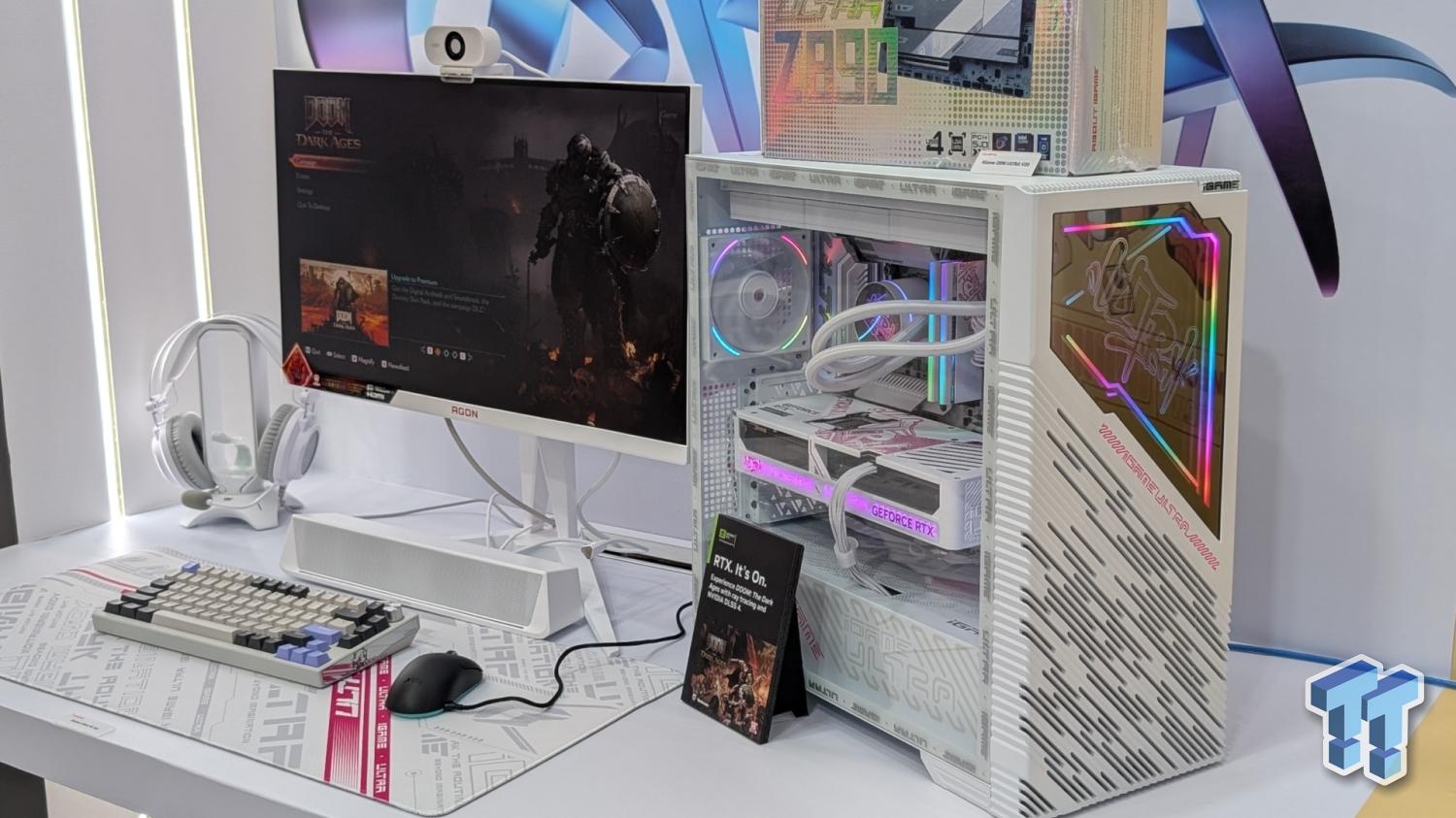COLORFUL's impressive custom 'Space Capsule' PC, DOOM-themed RTX 5080 ...