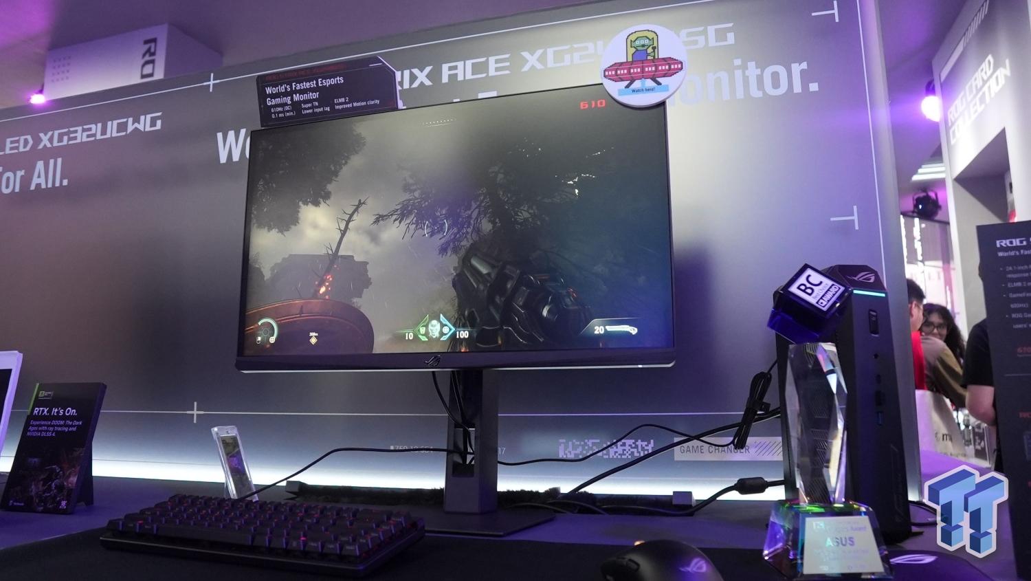 I played DOOM: The Dark Ages at 600+FPS thanks to ASUS's new gaming monitor