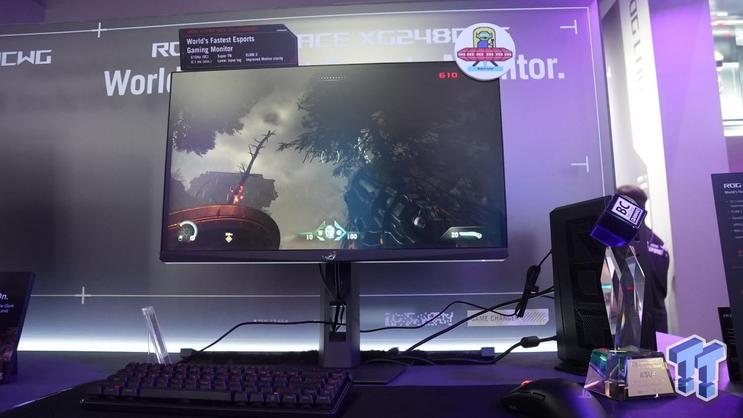 I played DOOM: The Dark Ages at 600+FPS thanks to ASUS's new gaming monitor