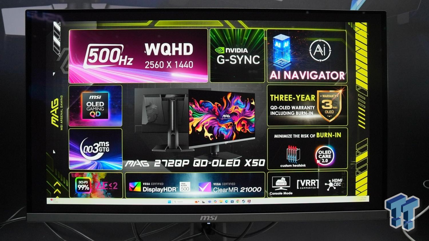 MSI's first 500Hz QD-OLED gaming monitor is simply glorious