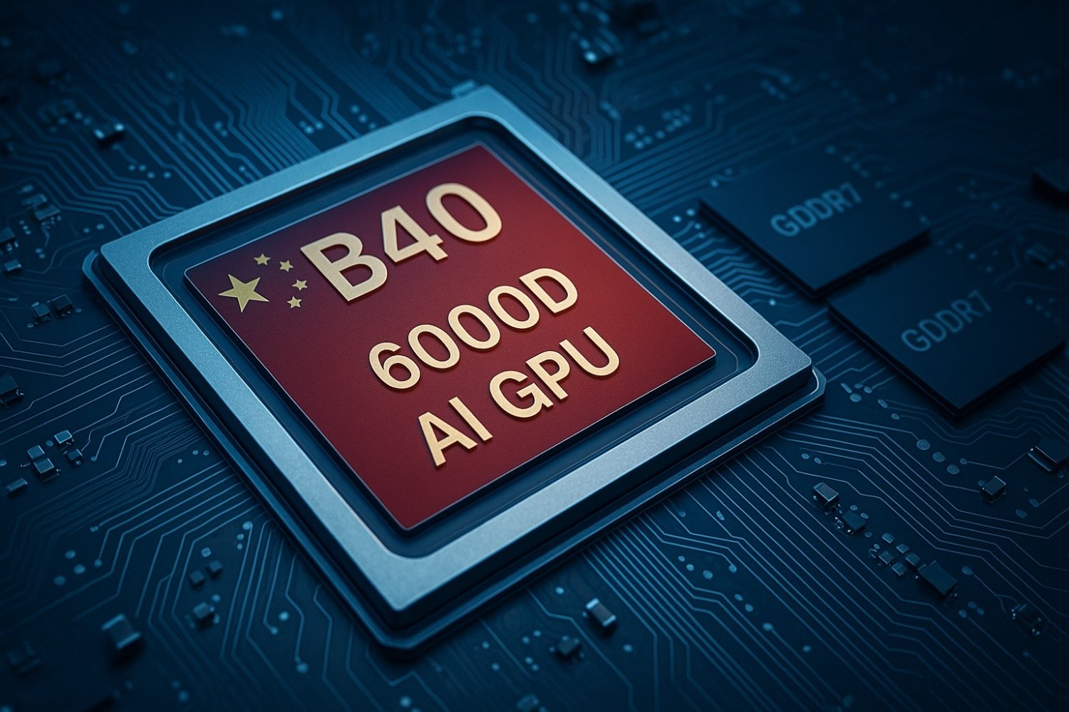 NVIDIA's new Blackwell AI GPU for China rumored to be named 6000D or B40, expected to use GDDR7