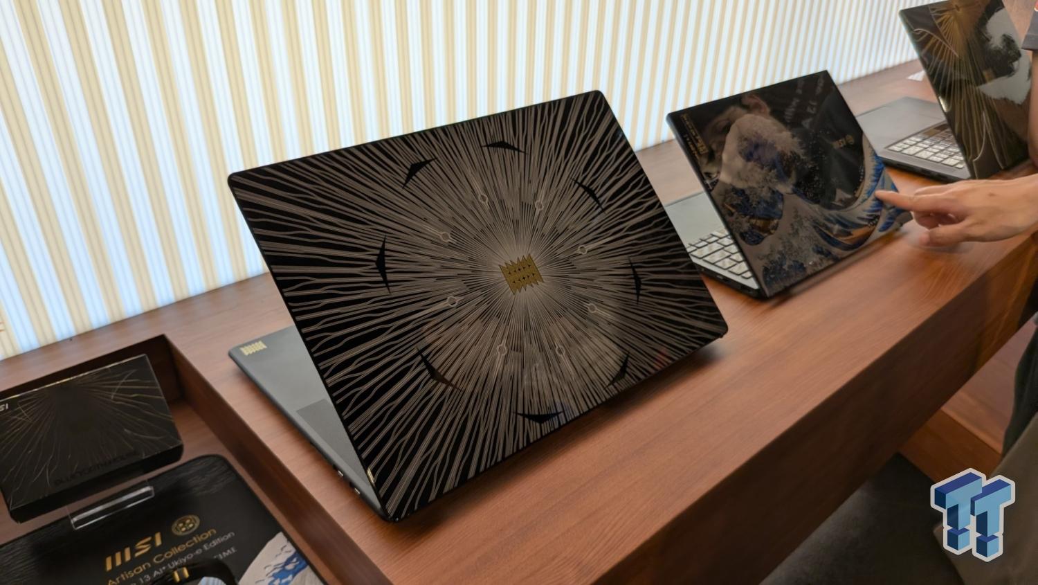 MSI Prestige 13 AI+ Ukiyo-e Edition laptop is one of the most beautiful ...